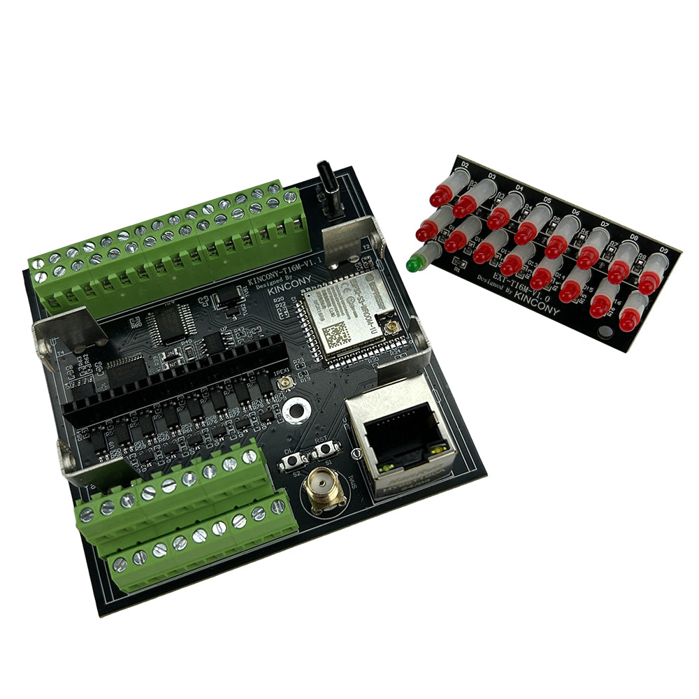 ESP32 Tiny Smart Controller – T16M (16CH MOSFET) – KinCony IoT