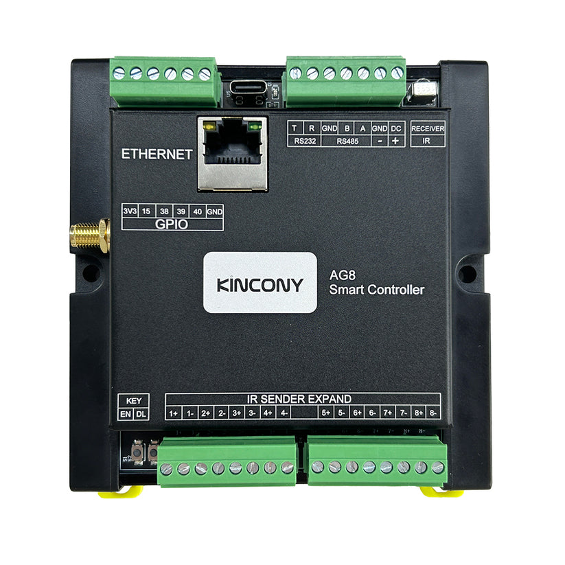 KinCony AG8 ESP32-S3 Smart IR Controller – KinCony IoT