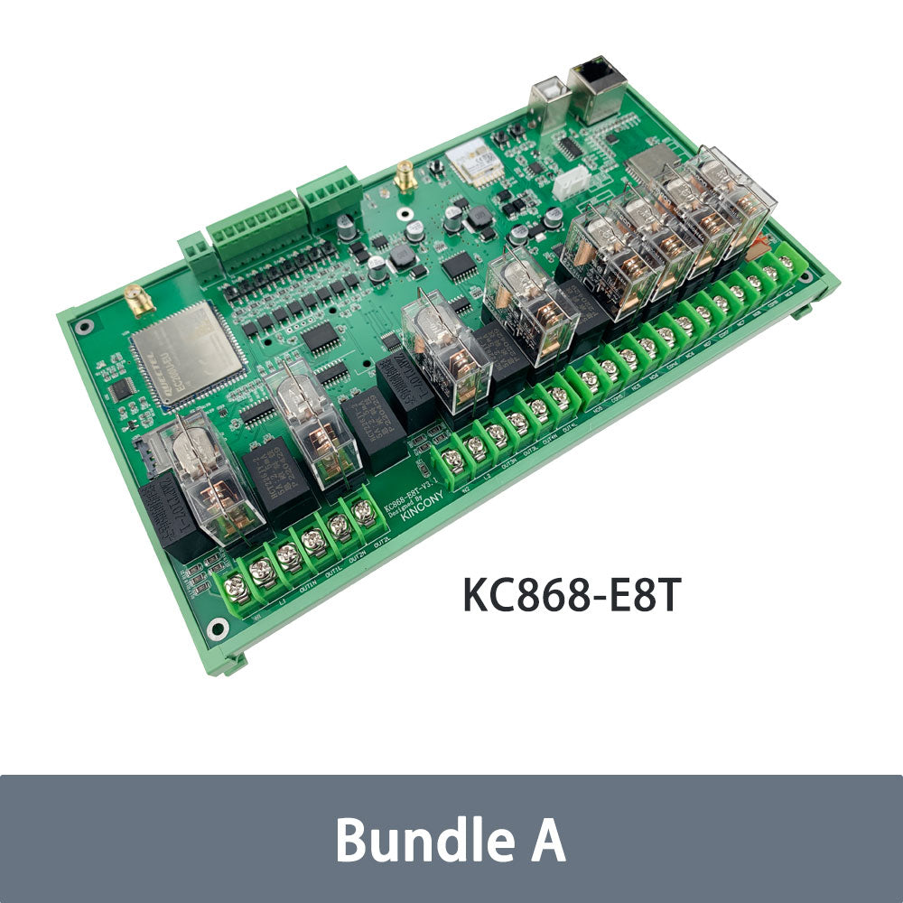 KC868-E8T ESP32 Tuya 4G Energy Meter Relay Module – KinCony IoT