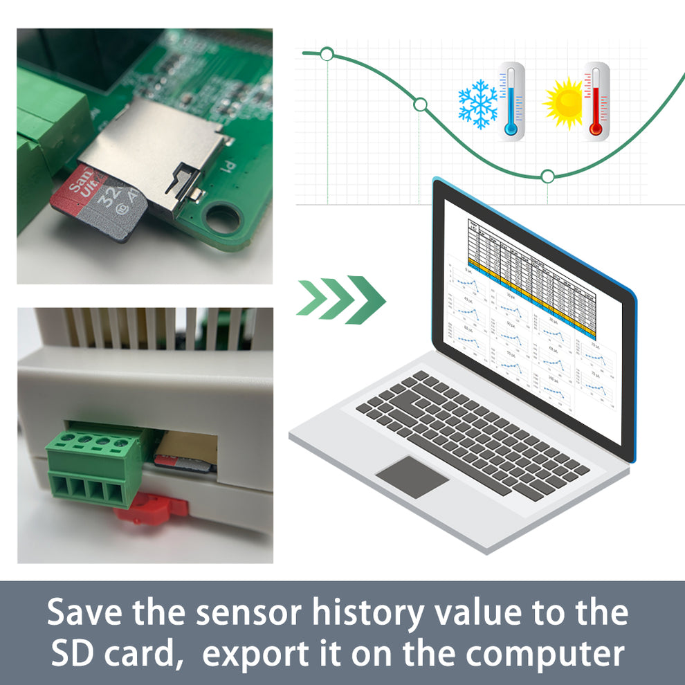KinCony KC868-ASR ESP32 SD card sensor RTC record board – KinCony IoT